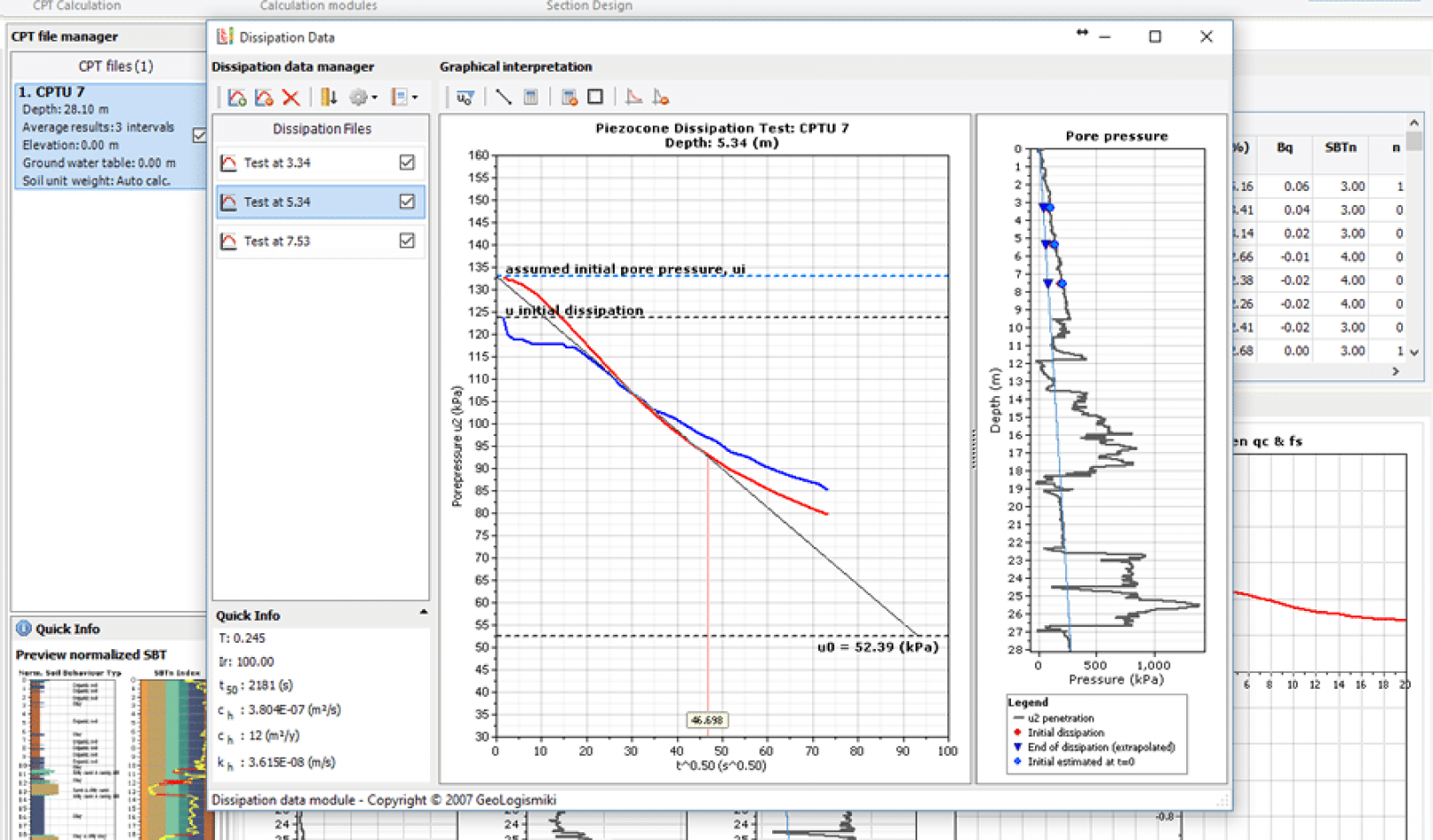CPeT-IT v.3.0 – CPT interpretation software - GeoLogismiki