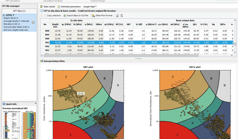 CPeT-IT v.3.0 – CPT interpretation software - GeoLogismiki